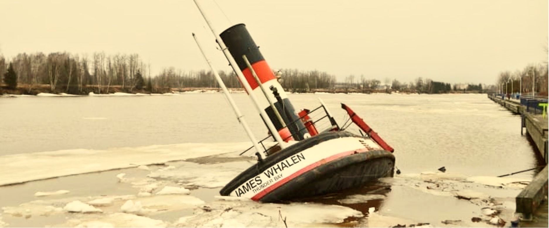 Tugboat Sinking - Wilderness North